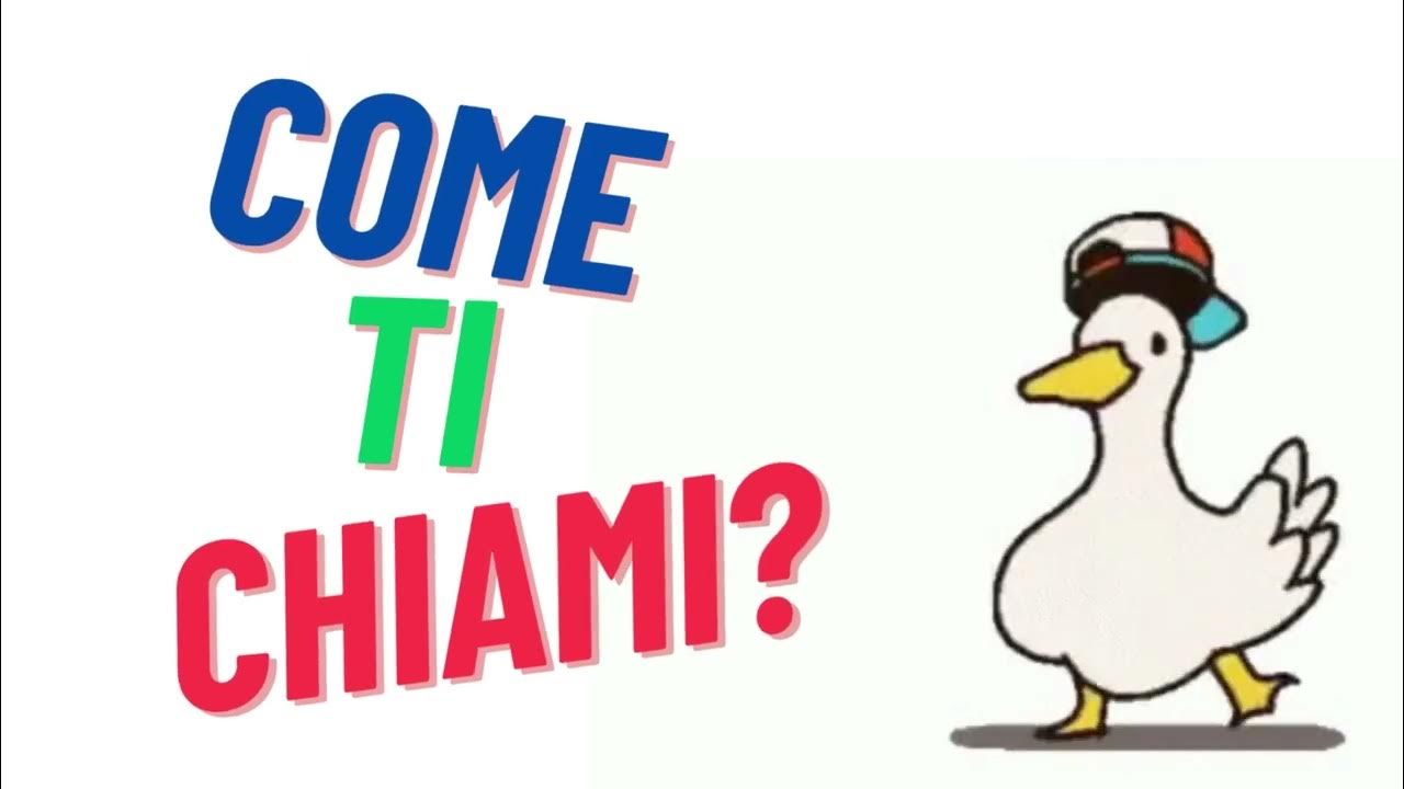 Come ti chiami ©S Husar - YouTube