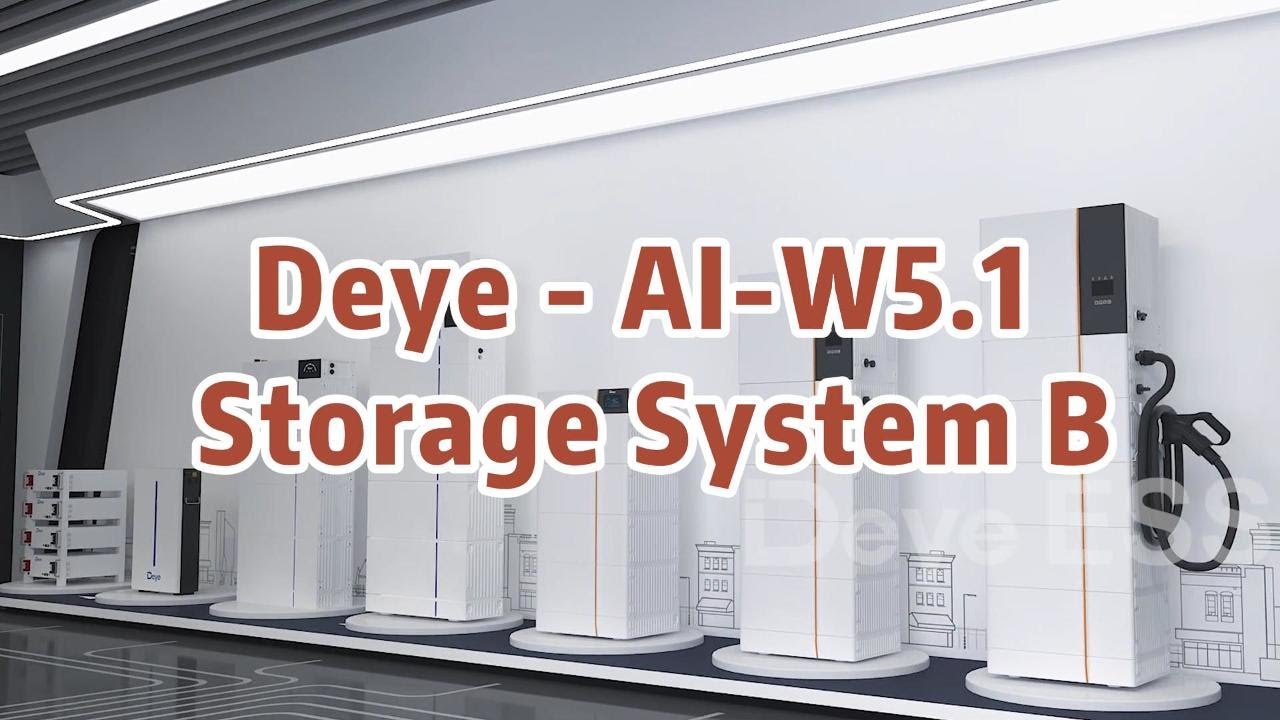 Deye - AI - W5.1 Storage System B - YouTube
