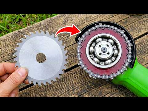 This invention could change everything! Turn an angle grinder into a million-dollar tool