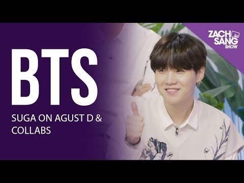 Suga of BTS talks Agust D & Collabs
