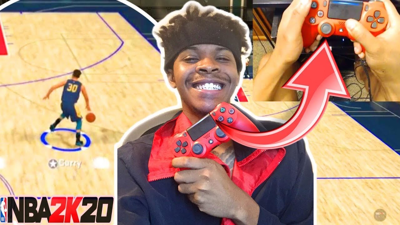 NBA 2K20 LEFT STICK DRIBBLE TUTORIAL - NBA 2K20 HAND CAMERA - YouTube