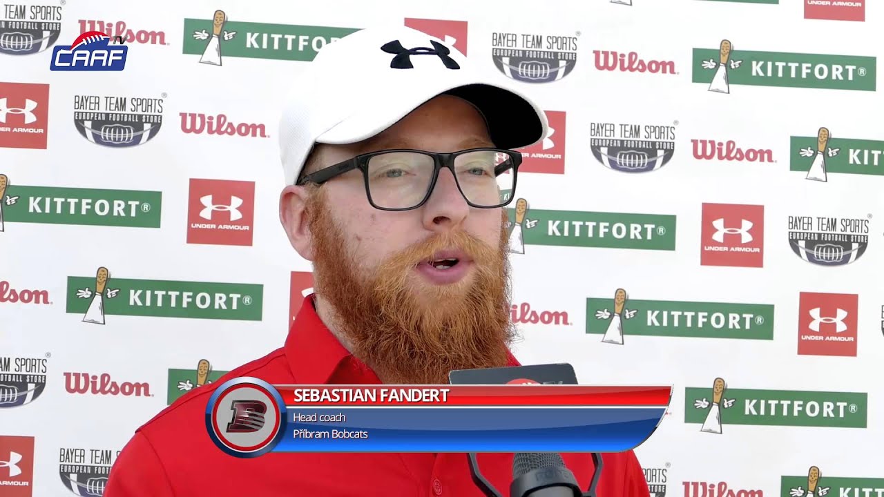 Sebastian Fandert, hlavní trenér Bobcats k zápasu ALL-BOB - YouTube