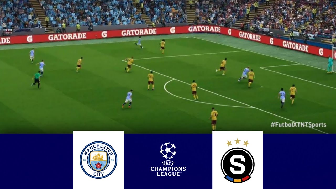 Man City vs Sparta Prague 5-0 | UEFA Champions League 2024 | Match ...