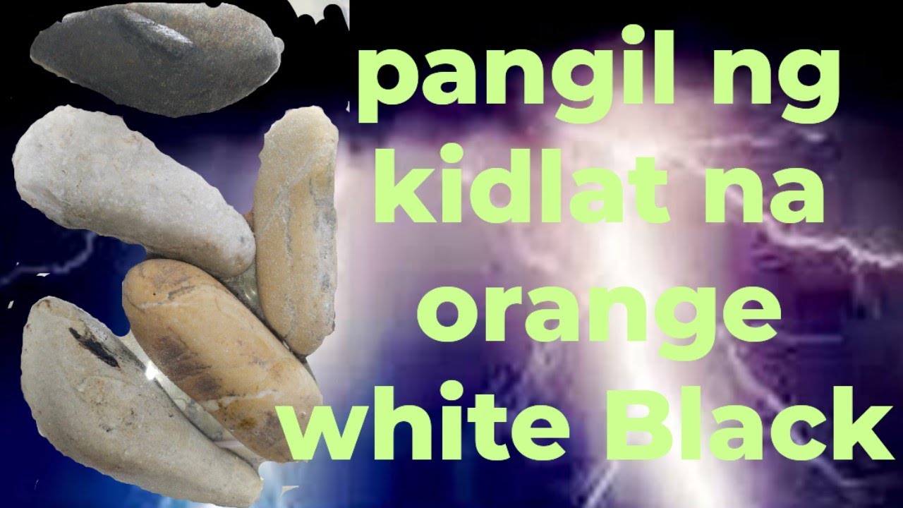 pangil ng kidlat na orange white Black - YouTube
