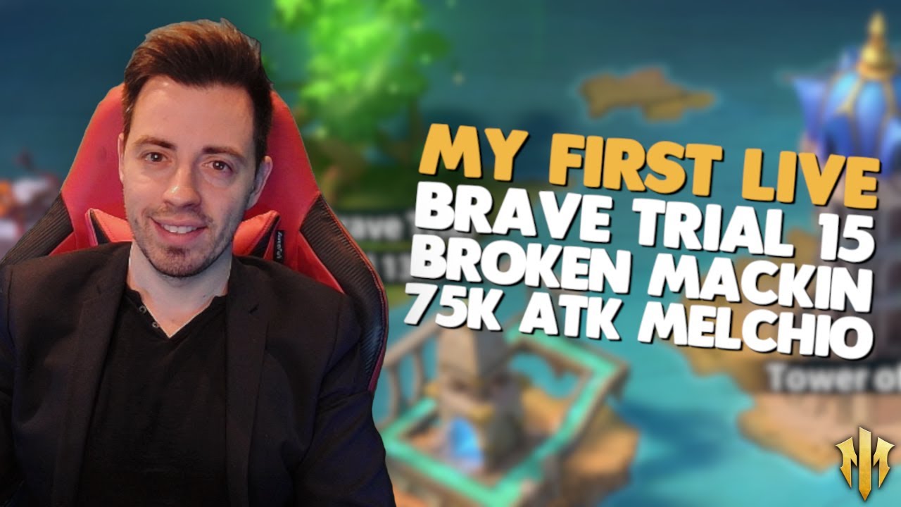 Brave Trial 15 no buff & funny epic team with broken Mackin Tower 30 ...