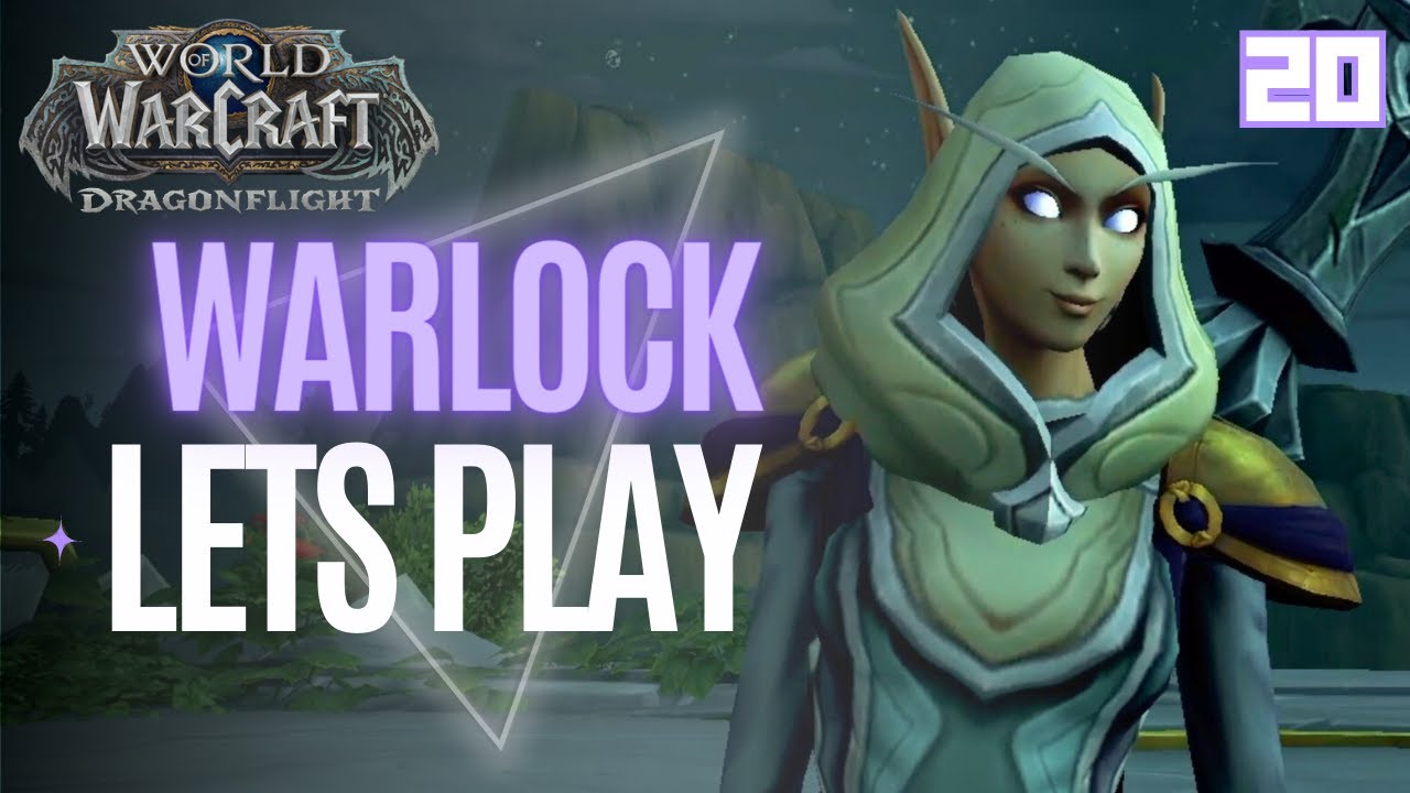 🎮 let's play world of warcraft — void elf warlock — part 20: the waking ...