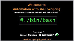 Complete Shell Scripting Tutorials - YouTube