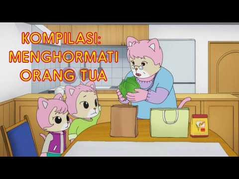 Kompilasi: Menghormati Orang Tua| Kartun Anak Bahasa Indonesia | Shimajiro Indonesia