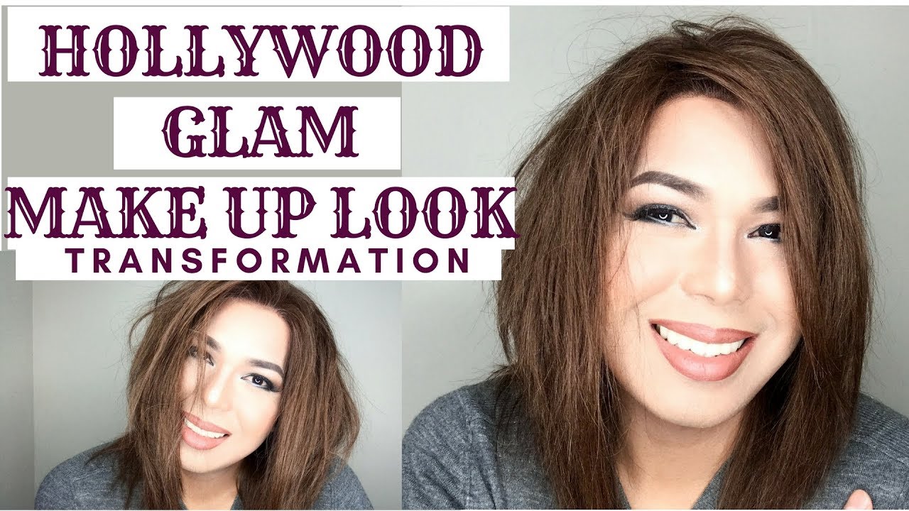 DRAG Hollywood Glam Look Transformation - YouTube