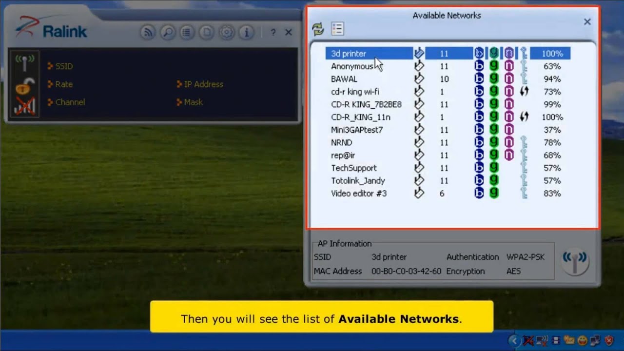 WIRELESS-N USB NETWORK ADAPTER IN WINDOWS XP INSTALLATION (WU-NETA-018 ...