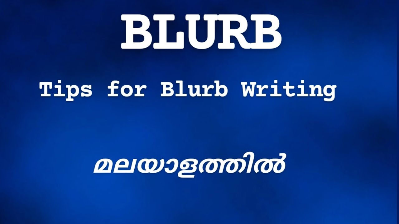 ||BLURB writing || English Exam|| plus2|| - YouTube