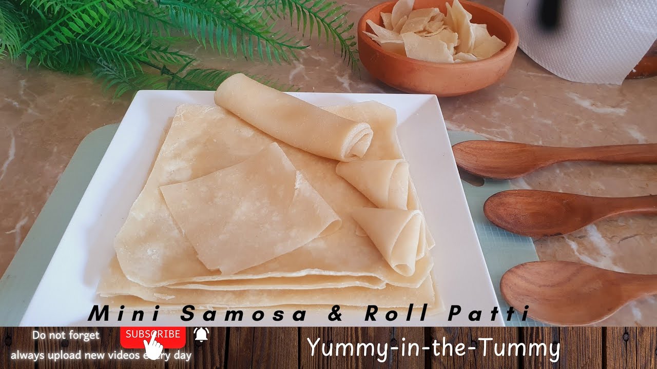 "Ramadan Recipe | Mini Samosa Patti | Roll Patti Recipe By Yummy-in-the ...