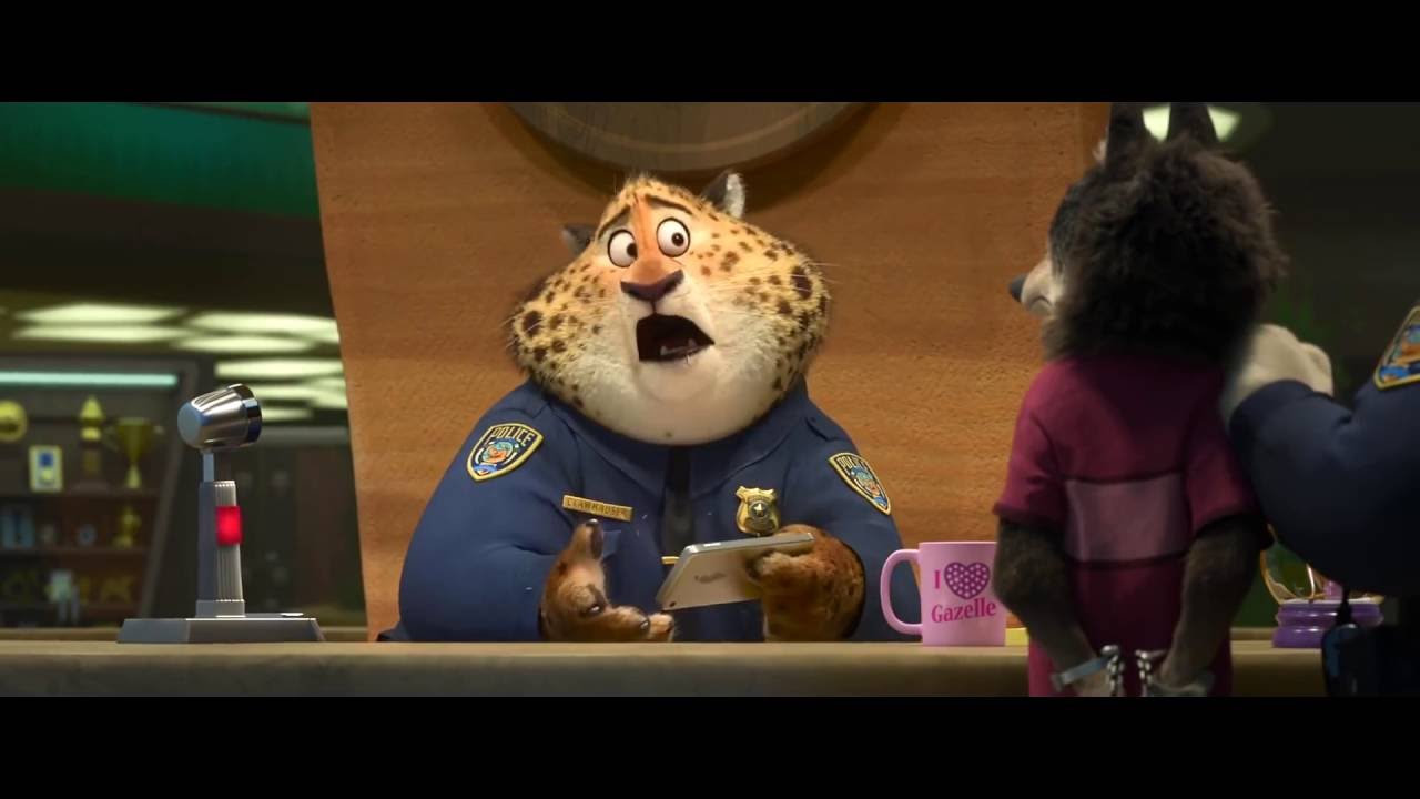 Zootopia - The Grumpy Chief & The Fat Officer - YouTube
