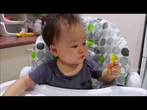 Day306   Wilson Baby Eating LEMON For The First Time REACTION