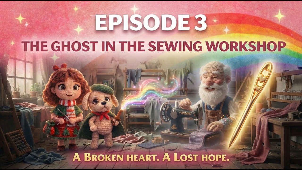 The Ghost in the Sewing Workshop 👻 | The World of Yarn Stories ...