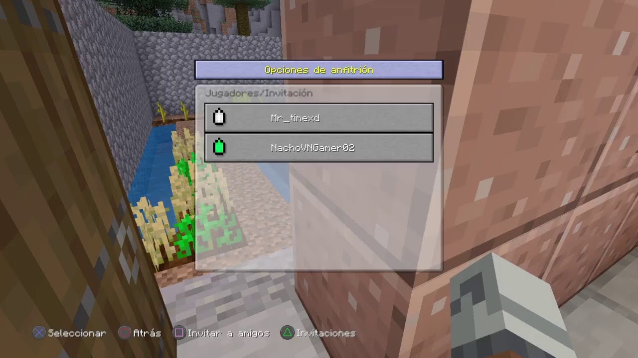 Jugando Minecraft PS4 Español - YouTube