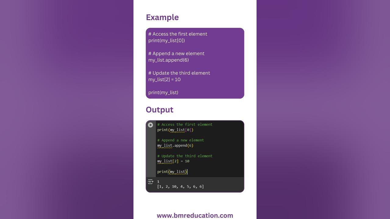 Did You Know? Python Lists in 60 Seconds: Your Dynamic Data Collection! - YouTube