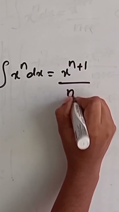 The indefinite integral of rational function. - YouTube