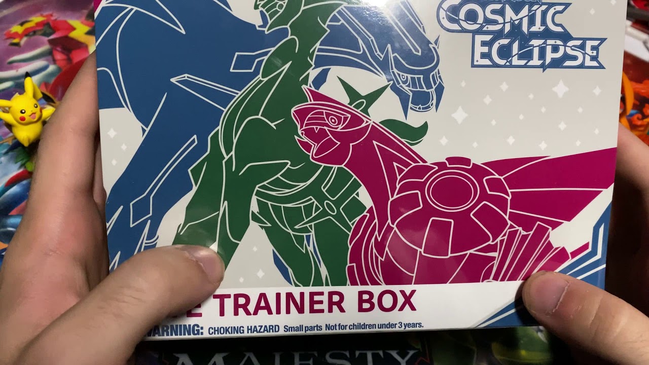 COSMIC ECLIPSE TRAINER BOX PACK OPENING - YouTube