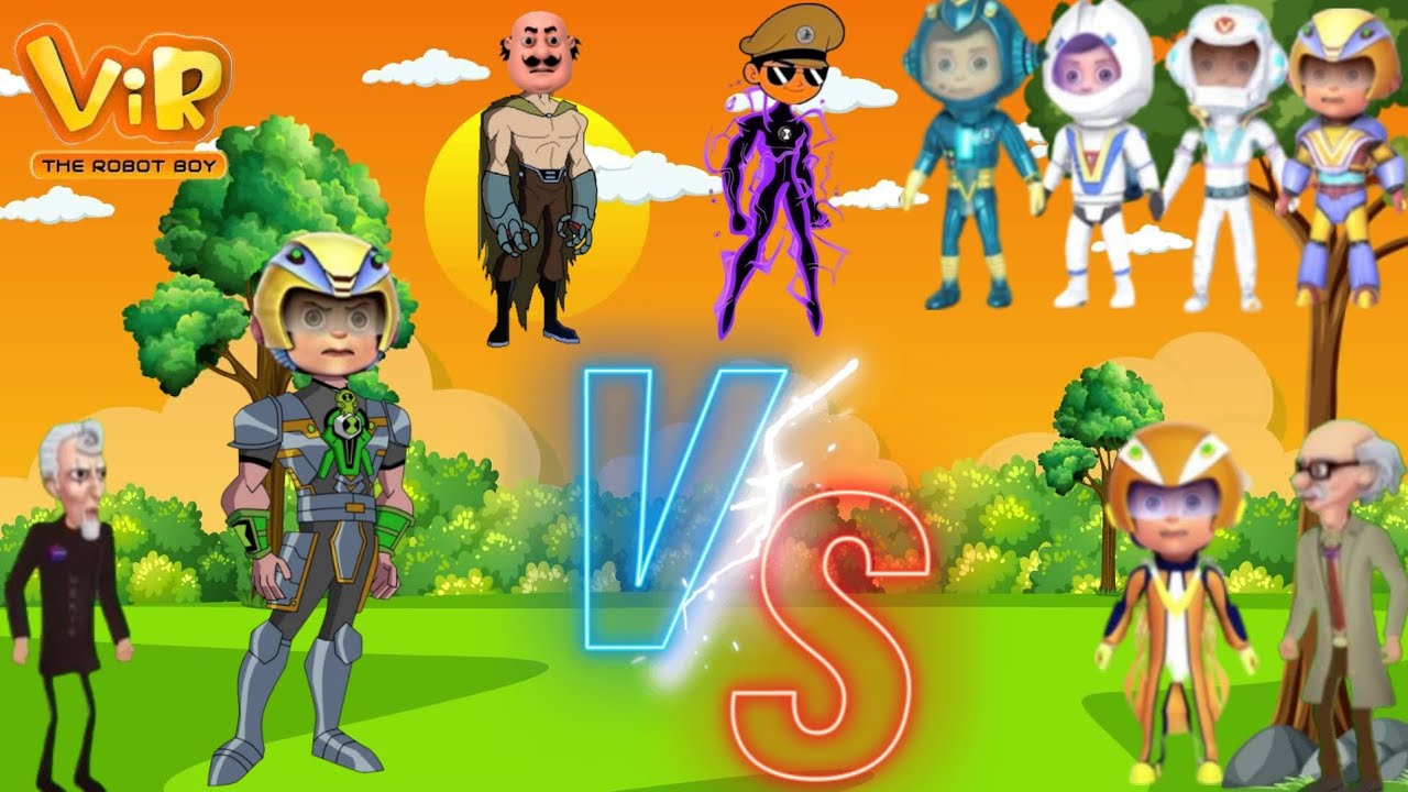veer the robo boy | robo boy vs robo boy | animation cartoon | robo boy ...