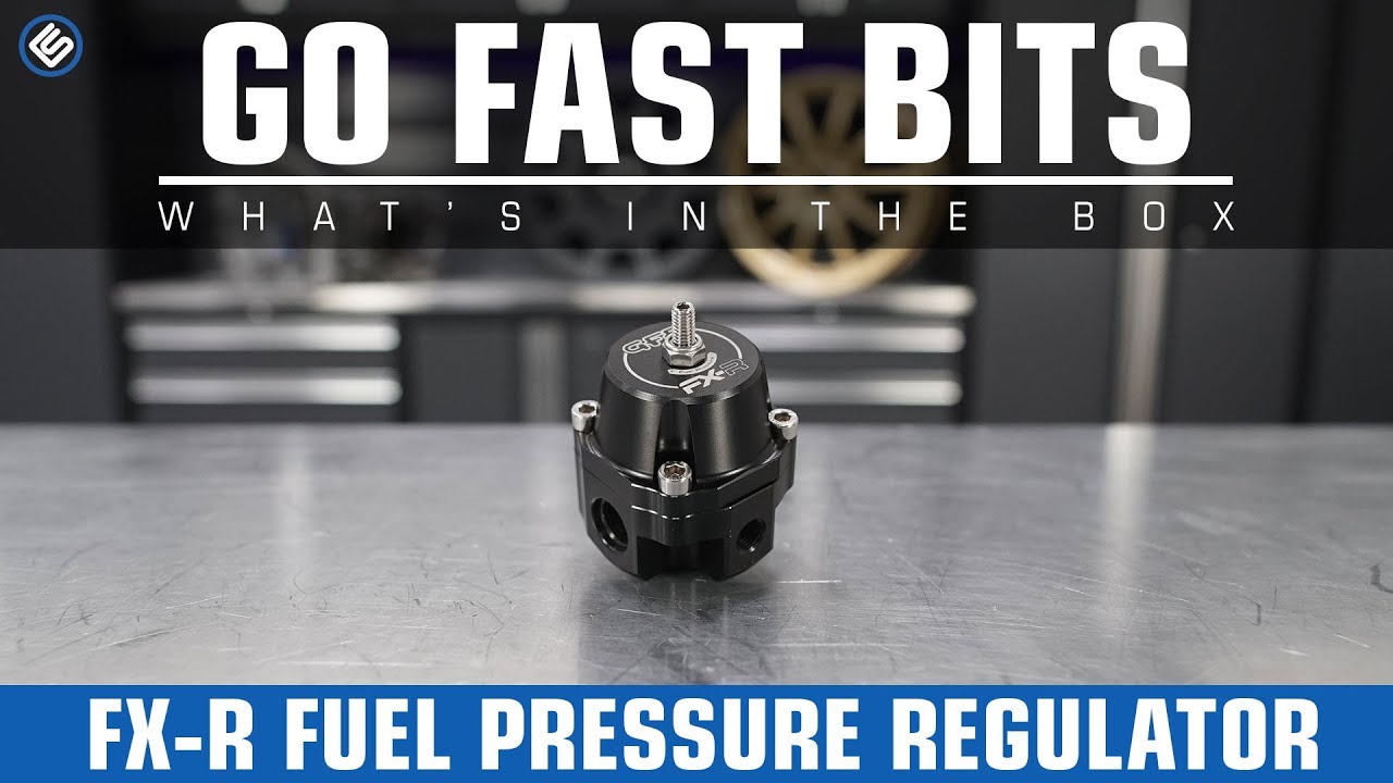 Go Fast Bits FX-R Fuel Pressure Regulator - Universal - YouTube