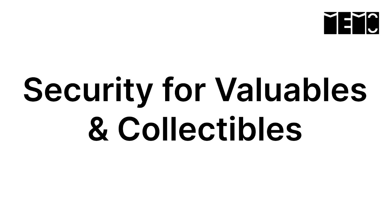 Memo Lock - Security for Valuables & Collectibles - YouTube