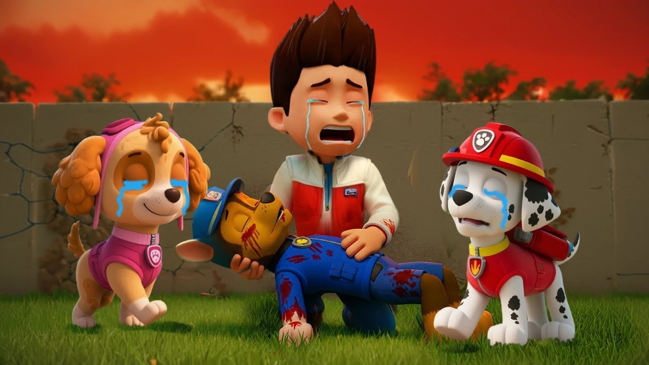 Please Wake Up CHASE !!!! What Happened? Very Sad Story! Paw patrol the ...