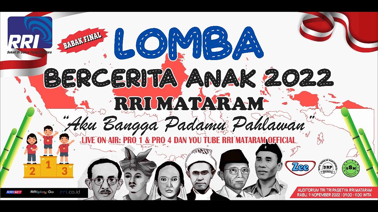 LOMBA BERCERITA ANAK 2022 - RRI MATARAM - YouTube