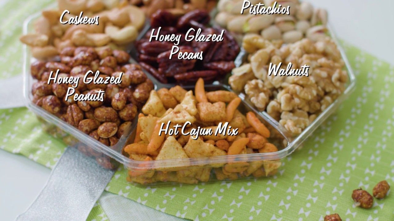 Five Star Gift Baskets - Gourmet Nuts - YouTube