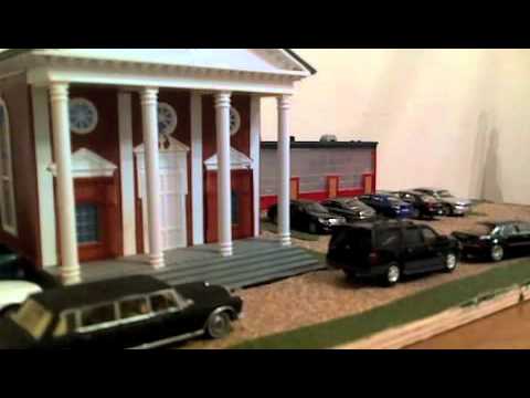 HO Scale Model Church - YouTube