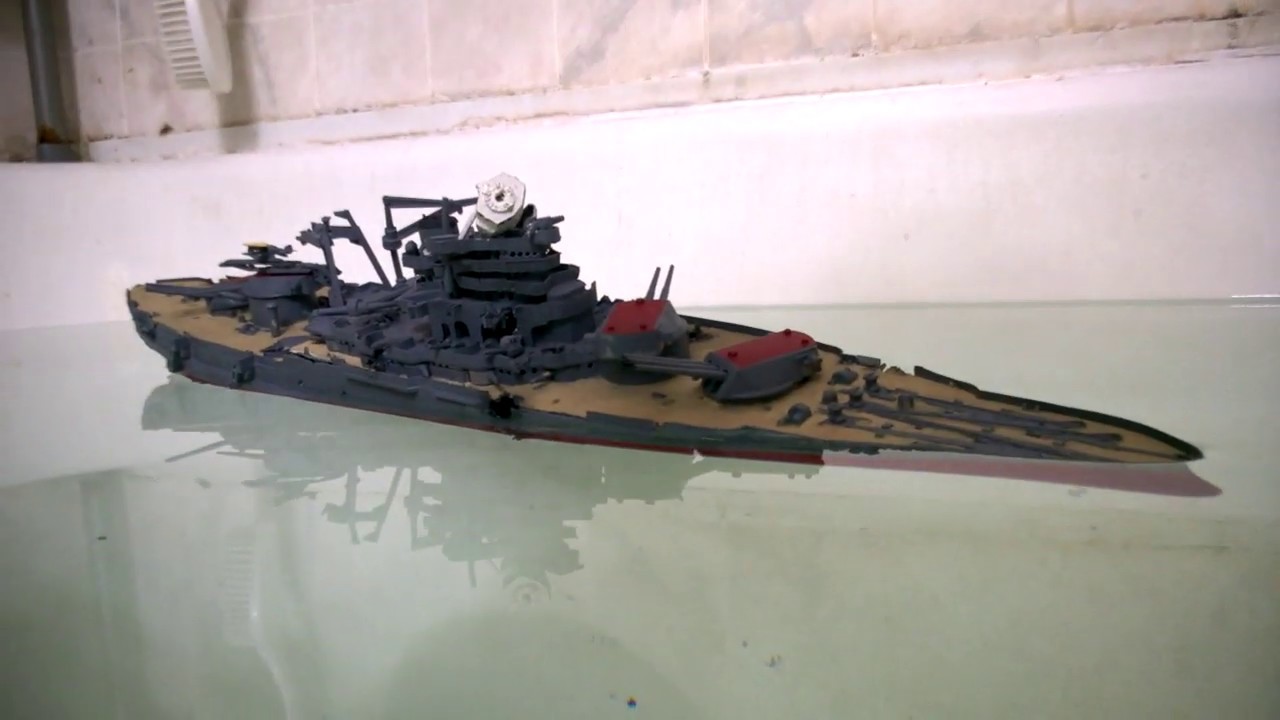 Uss Arizona Wreck Model