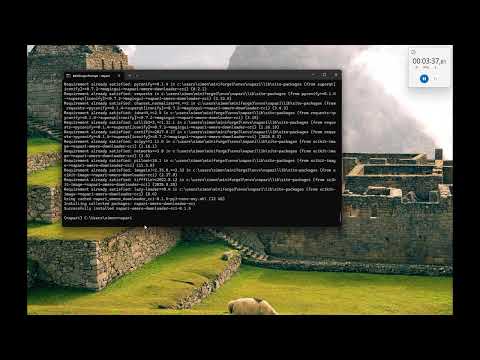 Napari and CCI Omero downloader plugin installation and launch