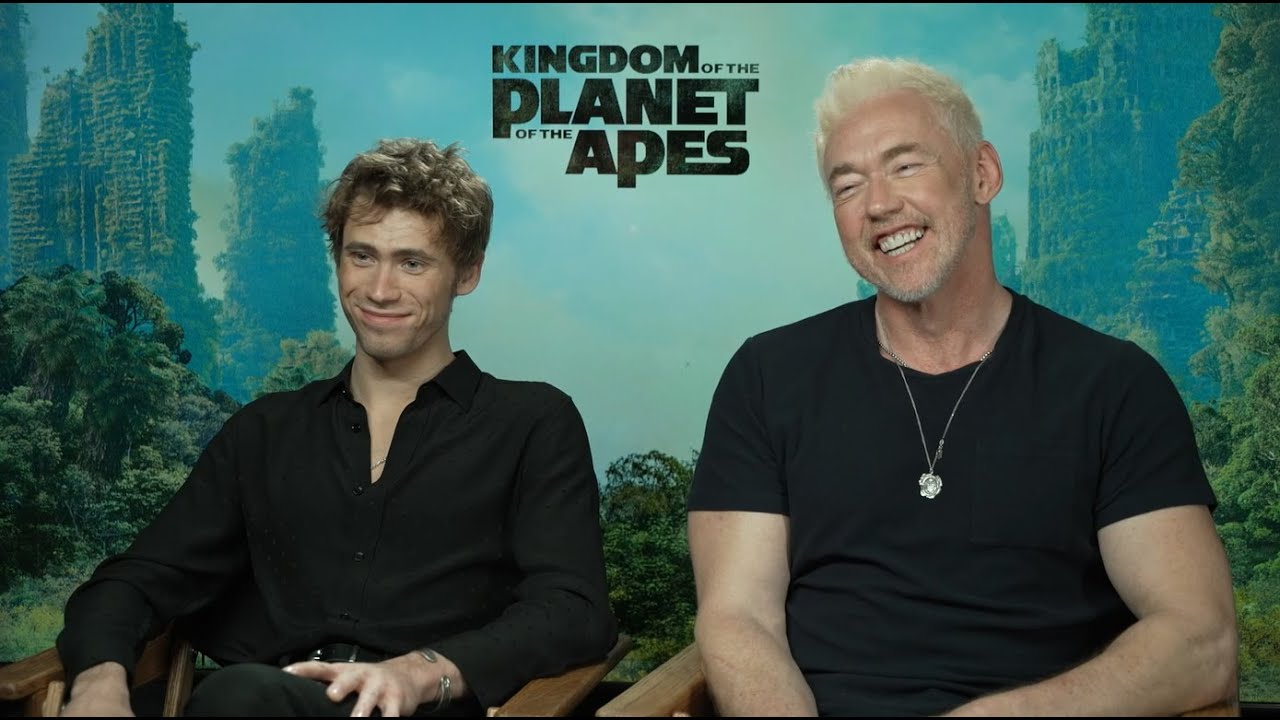 Owen Teague & Kevin Durand on attending ape school to prepare for ...