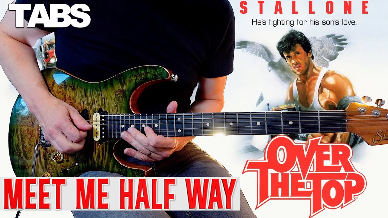 Kenny Loggins - Meet Me Half Way | Guitar cover | Dann Huff SOLO - YouTube