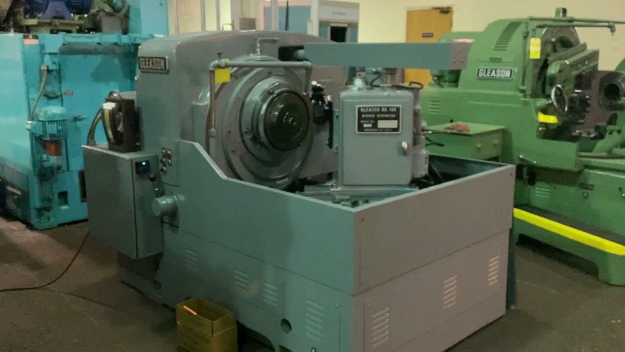 Gleason 106 Spiral Bevel Gear Generator - Purchased From Aerospace Gear ...