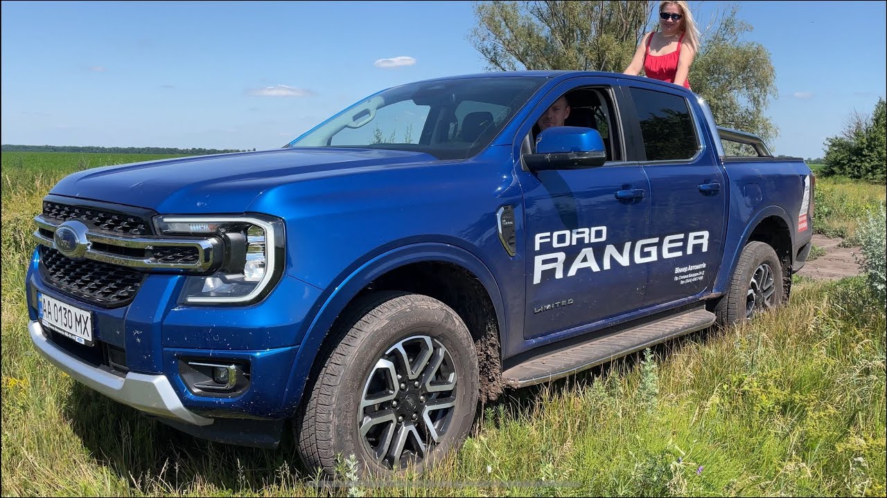 Авто для фермера Ford Ranger на тест драйві ️Огляд Сої та Соняшника 👍 ...