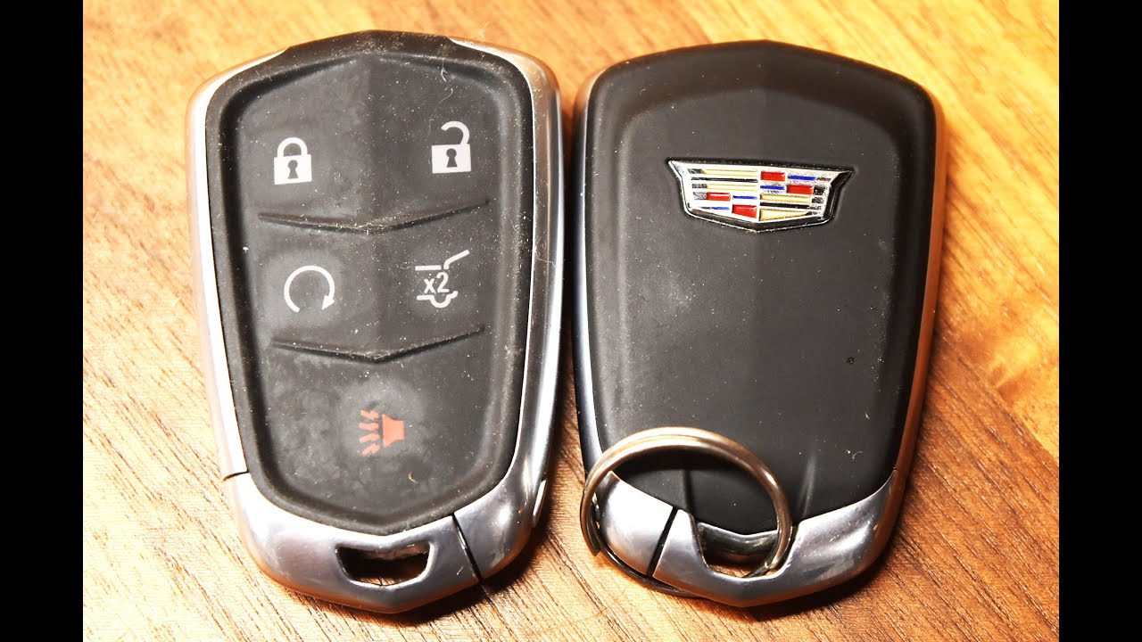 2015- 2021 Cadillac Escalade Key Fob Battery Replacement - YouTube