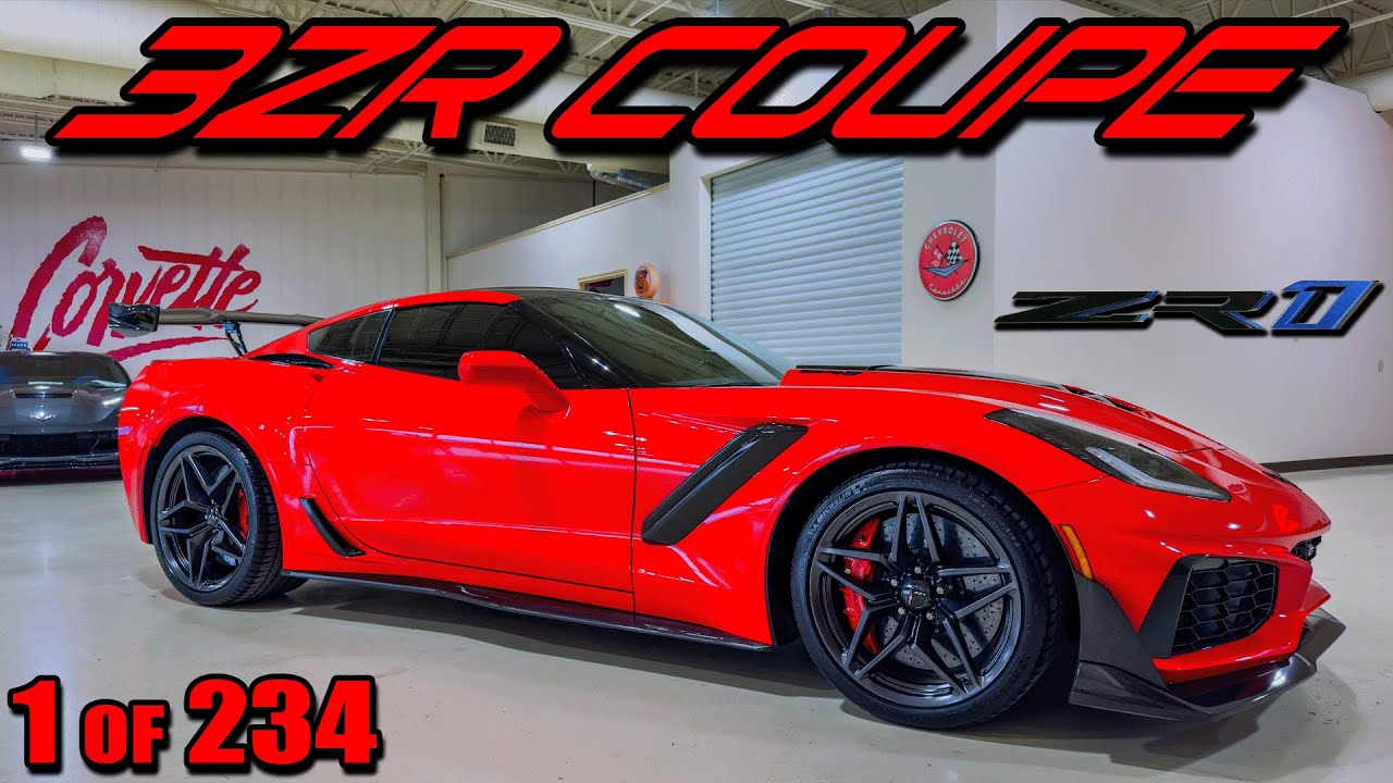 2019 Torch Red C7 ZTK ZR1 at Corvette World! - YouTube