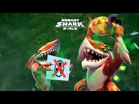 Hungry Shark World | Meltdown Shark New Unlocked Skin Arabian Sea Map ...