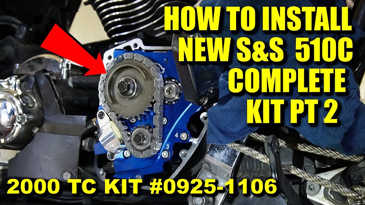 STEP BY STEP INSTALL OF THE S&S COMPLETE 510C KIT - PT 2 - YouTube