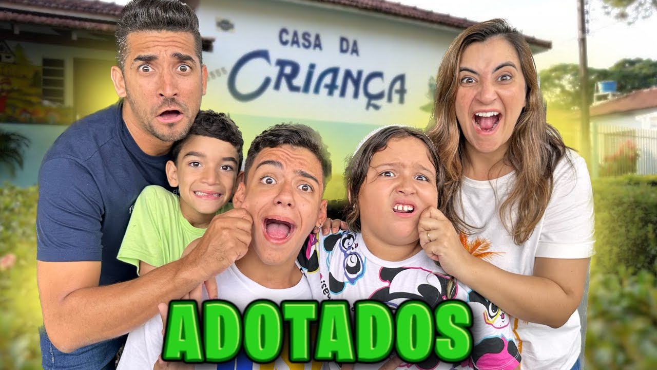ADOTAMOS DOIS NOVOS FILHOS E LEVAMOS PARA NOSSA CASA ! FAMÍLIA ROCHA - YouTube