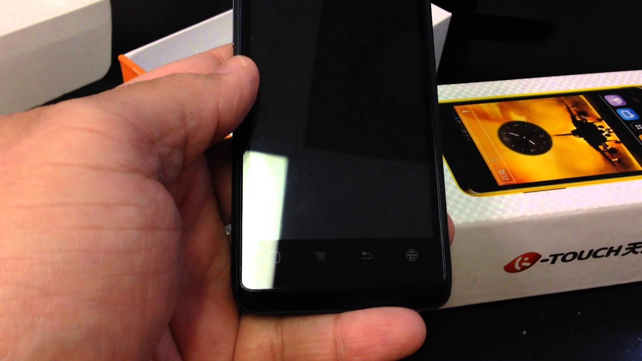 K-TOUCH W806+ DUAL SIM Unboxing Video - CELL PHONE in Stock at www ...