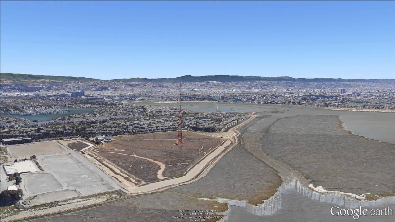 KNBR-AM Towers (Full Scale Custom 3D Model in Google Earth) - YouTube