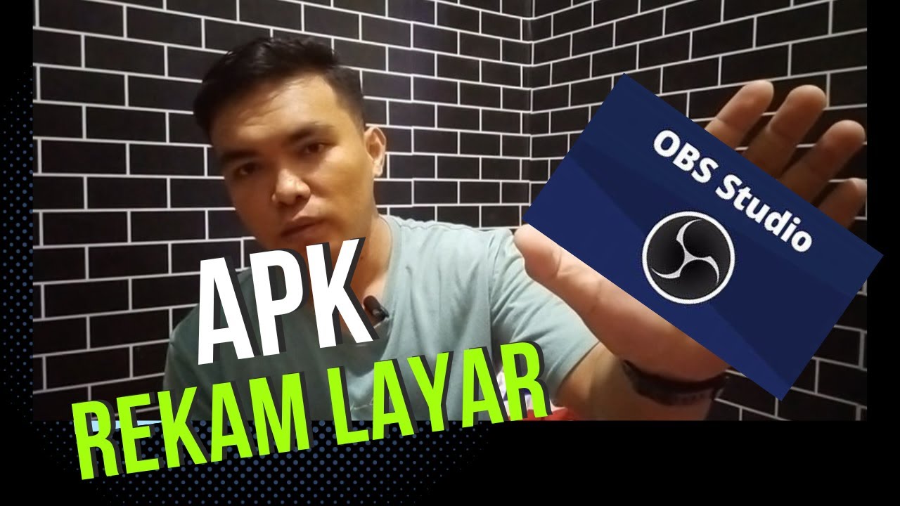 aplikasi rekam layar || obs studio - YouTube