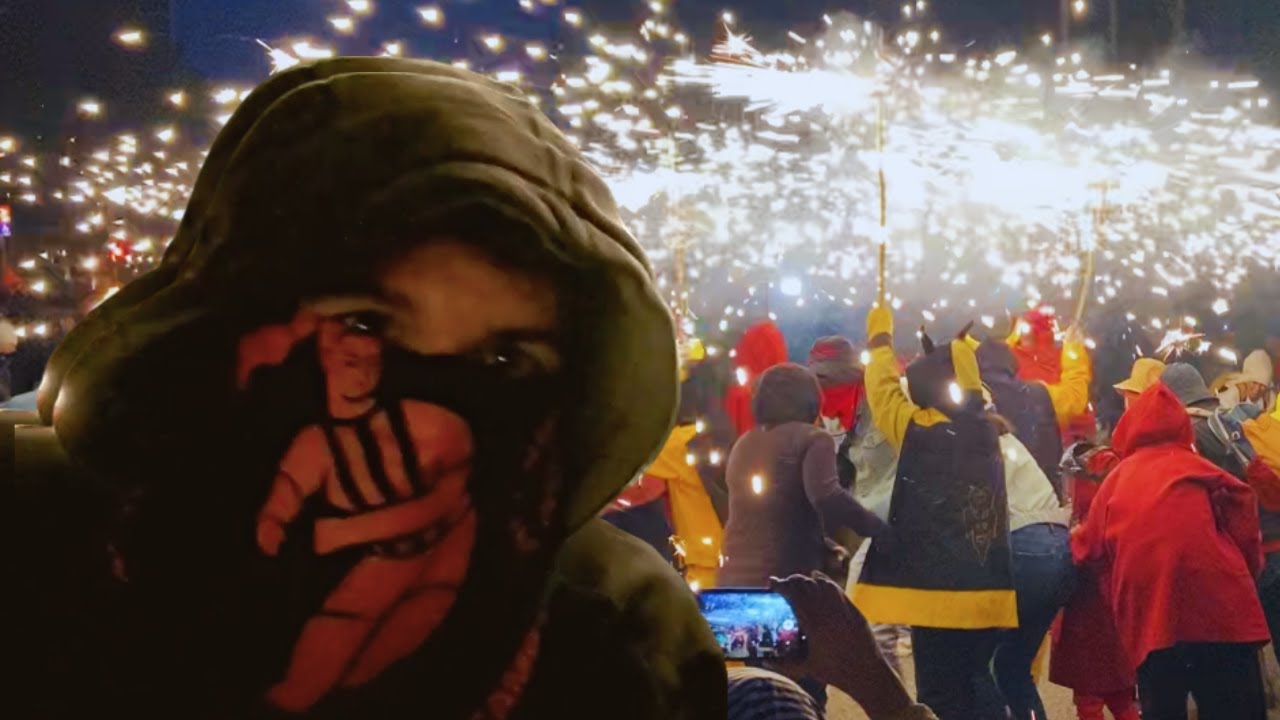 Barcelona’s MOST dangerous cultural tradition? - YouTube