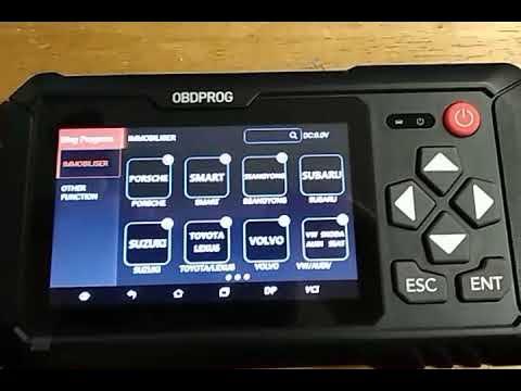 OBDPROG M501 Support for Volvo Cars - YouTube