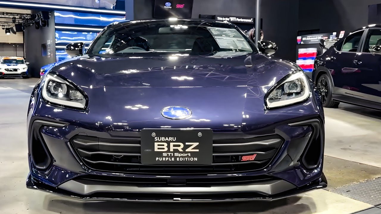 New 2025 Subaru BRZ STI Sport | Purple Edition | Exterior and Interior ...