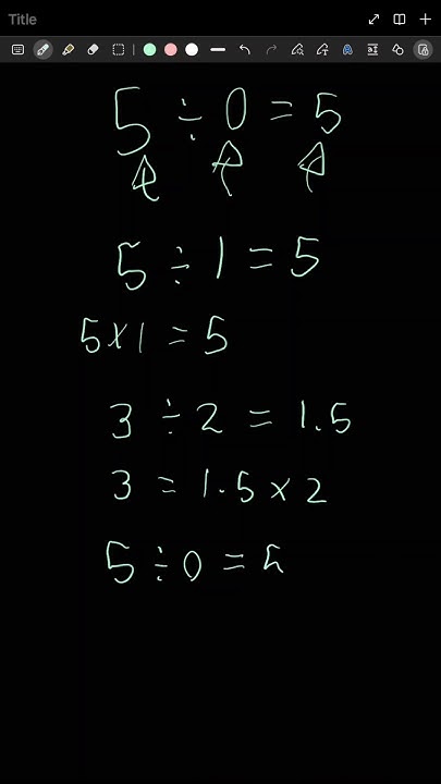 Dividing by 0 - YouTube