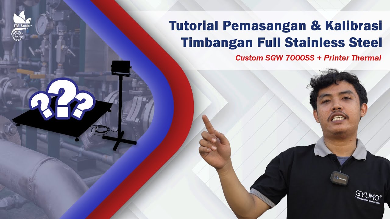Tutorial Pemasangan & Kalibrasi Floor Scale Stainless Steel | ITS Scale ...