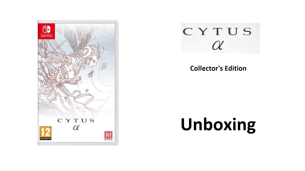 Unboxing: Cytus Alpha - Collector's Edition (Nintendo Switch) - YouTube